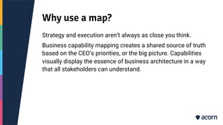 Strategic Planning With A Business Capability Map | PDF