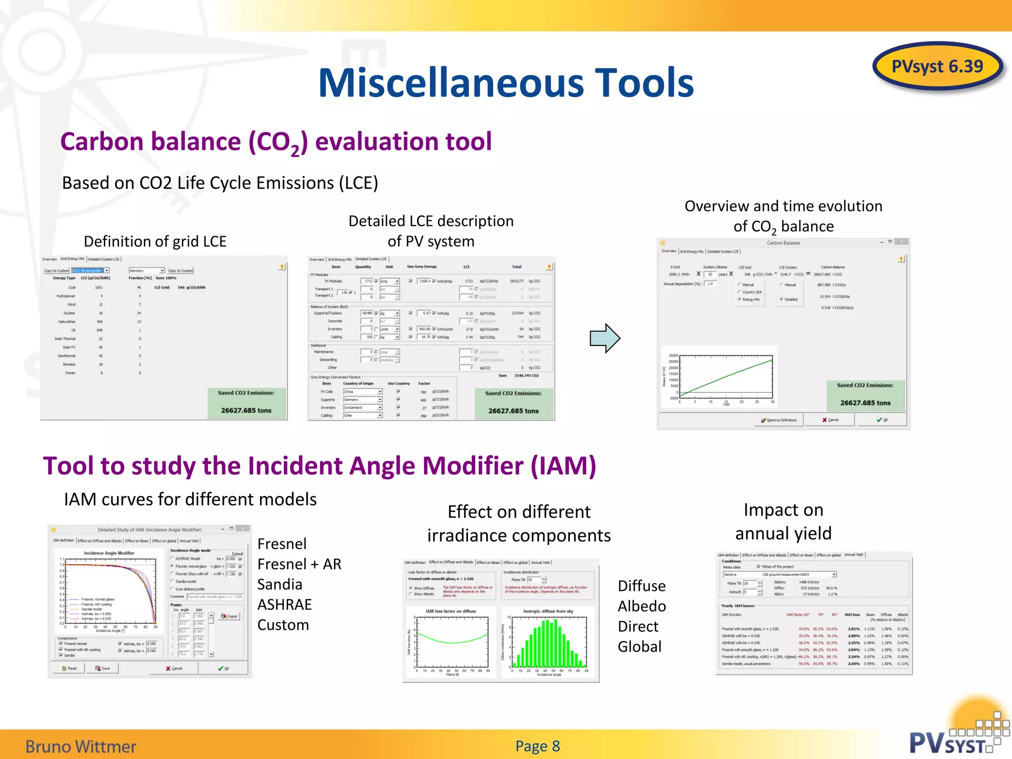 51 B Wittmer Latest Features Of P Vsyst Pdf 3 D Graphics Computer Software And Applications
