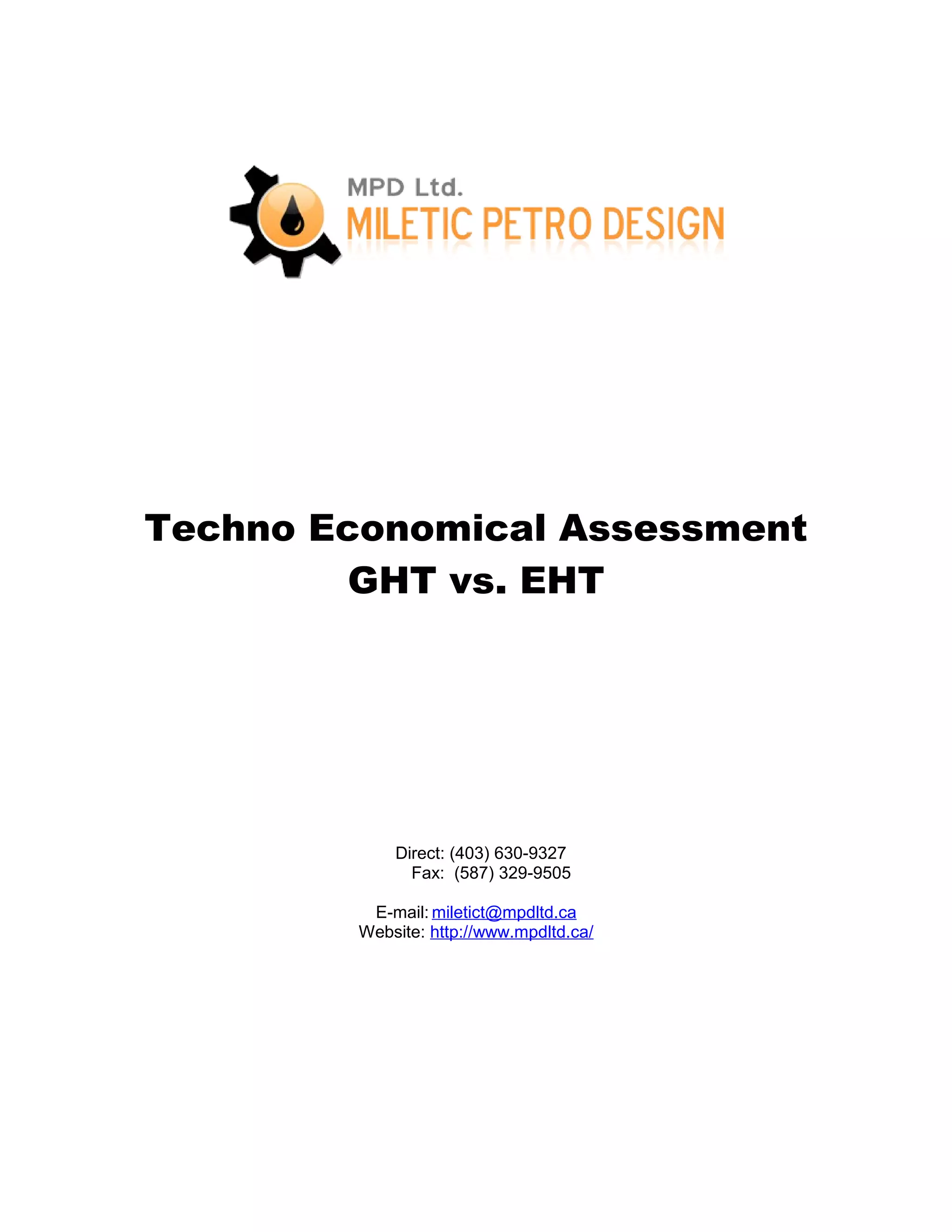 GHT vs EHT General Assessment | DOC