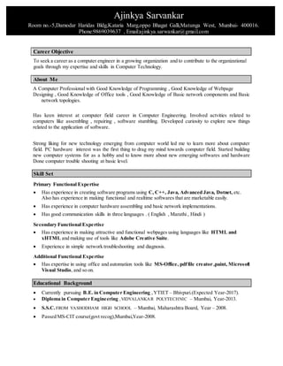 Resume | PDF