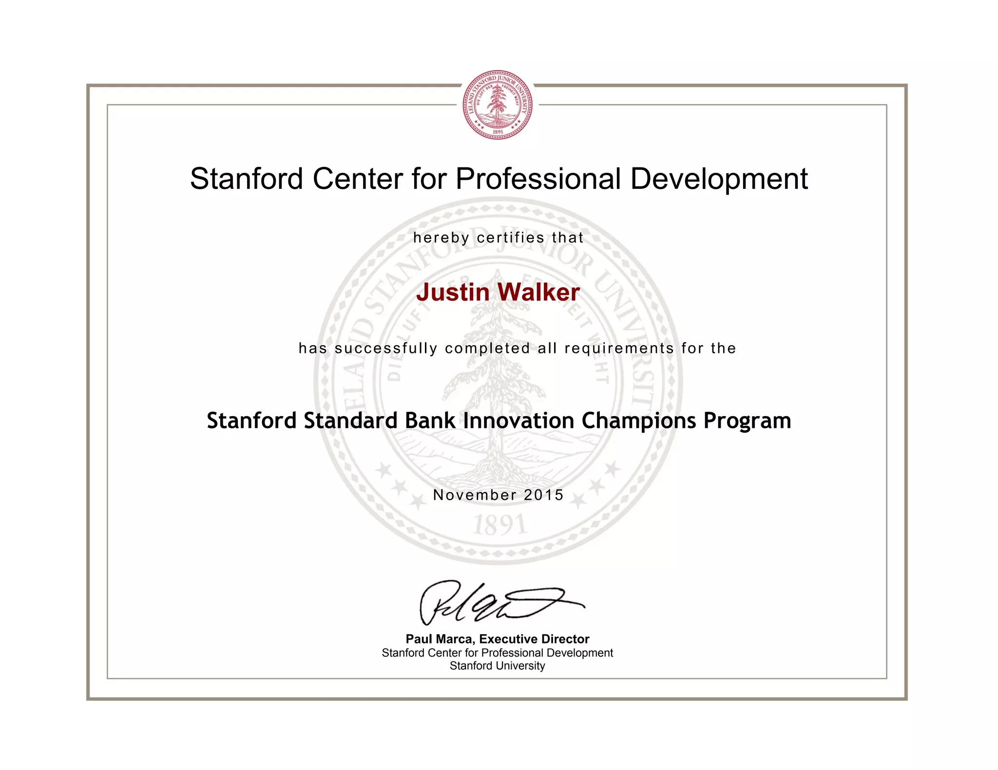 SB-IC Cert-Walker | PDF