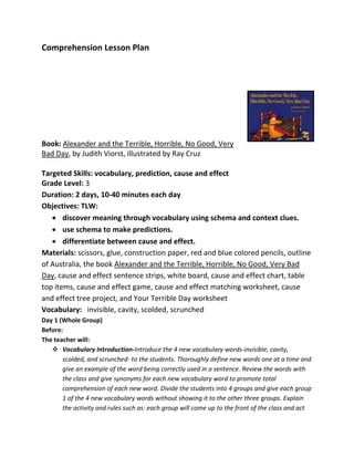 Lesson Plan Sample ENGL | DOCX