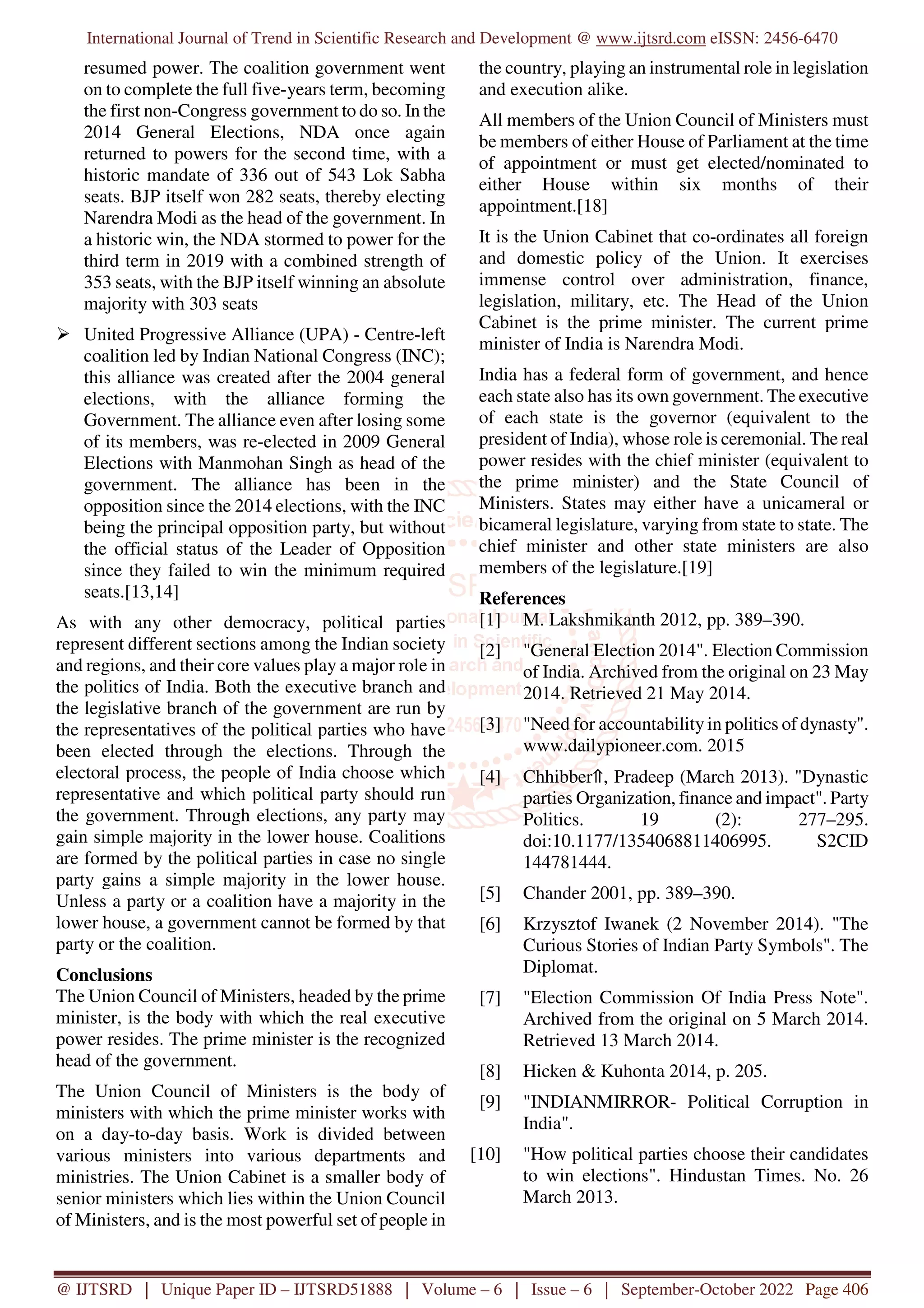 Challenges of Political Development in India | PDF