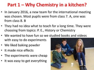 51 CHEMISTRY IN A KITCHEN - preparation and evaluation of lesson | PPTX
