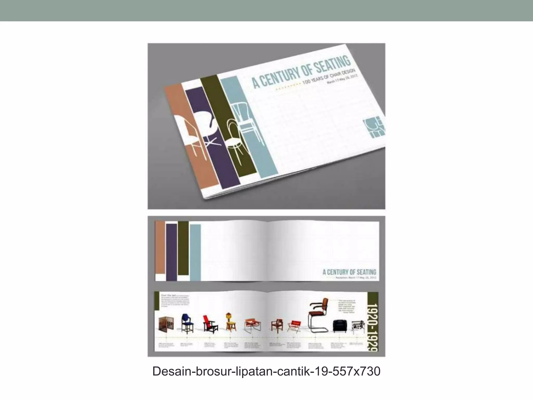 51 contoh brosur dengan desain layout unik dan lipatan cantik unik | PPTX