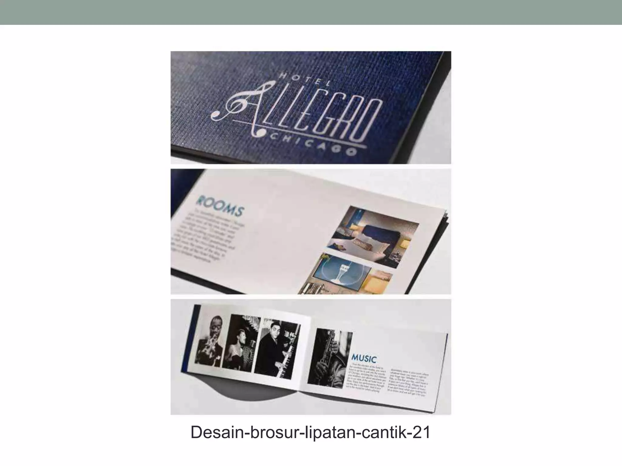 51 contoh brosur dengan desain layout unik dan lipatan cantik unik | PPTX