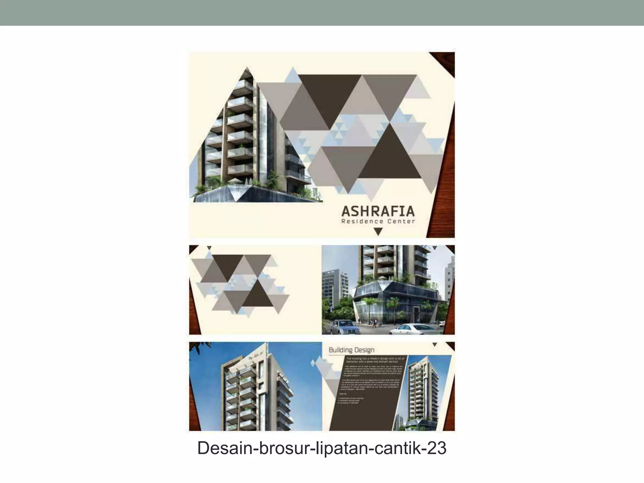 51 contoh brosur dengan desain layout unik dan lipatan cantik unik | PPTX