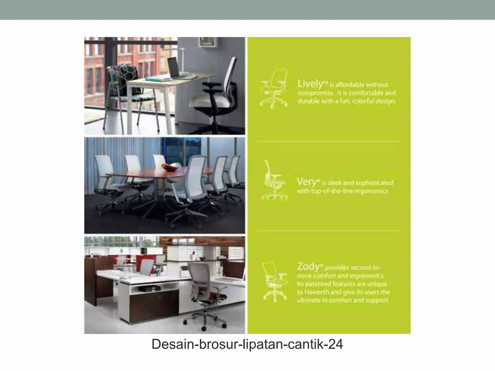 51 contoh brosur dengan desain layout unik dan lipatan cantik unik | PPTX