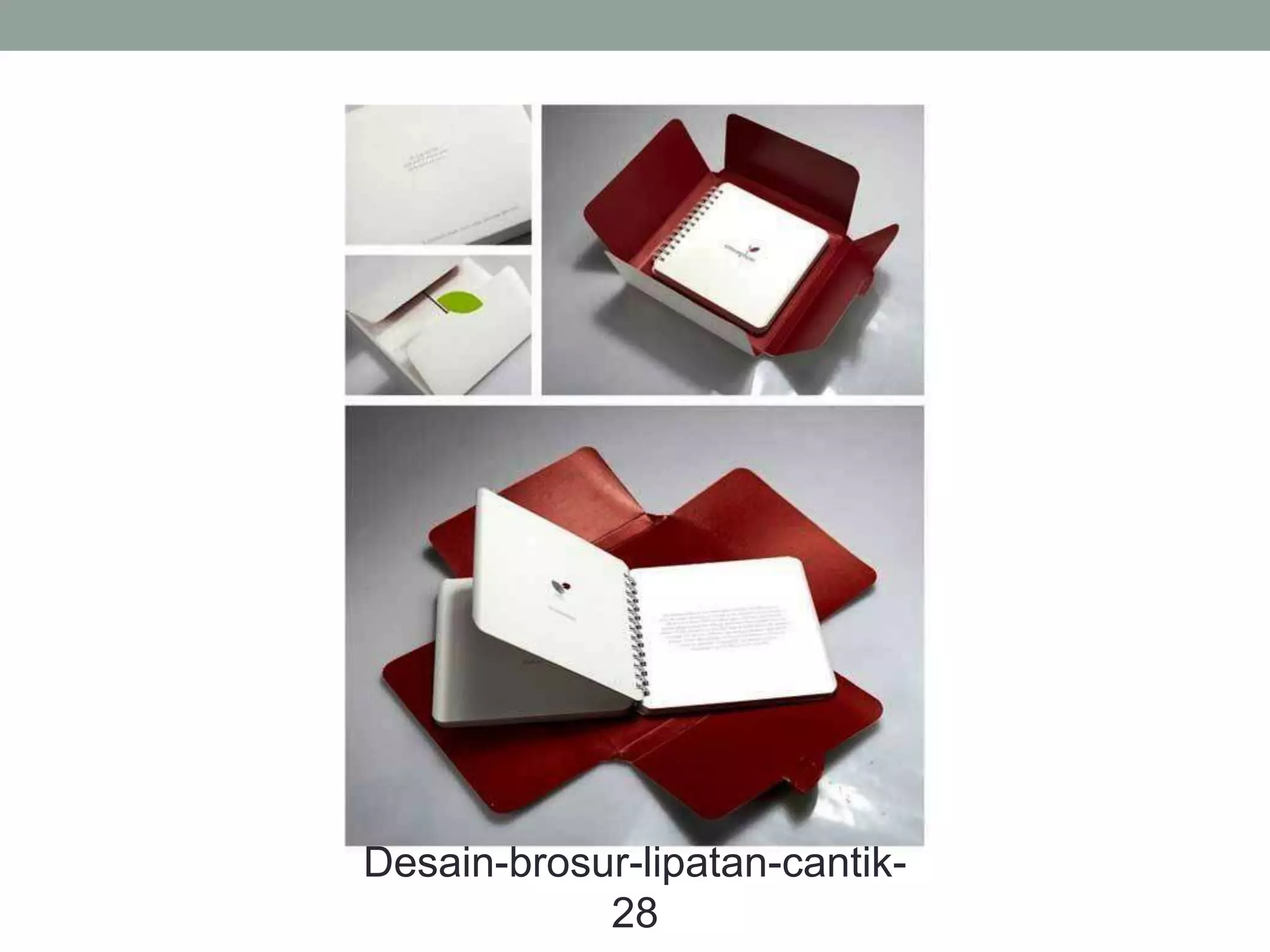 51 contoh brosur dengan desain layout unik dan lipatan cantik unik | PPTX