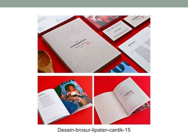 51 contoh brosur dengan desain layout unik dan lipatan cantik unik | PPTX