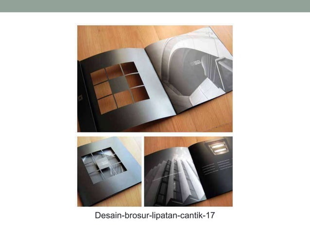 51 contoh brosur dengan desain layout unik dan lipatan cantik unik | PPTX