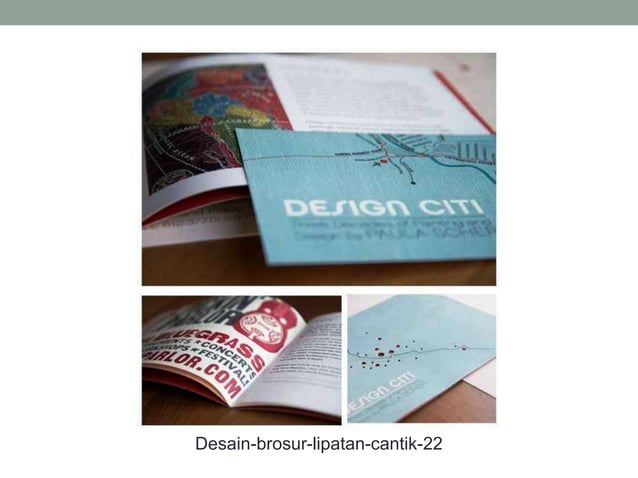 51 contoh brosur dengan desain layout unik dan lipatan cantik unik | PPTX