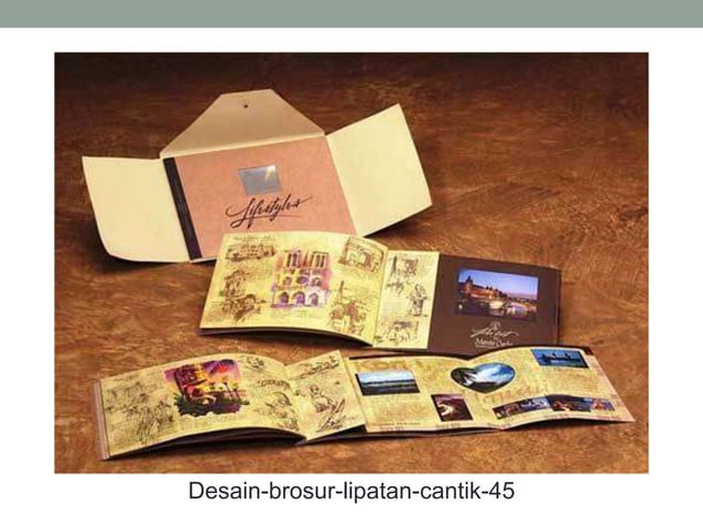 51 contoh brosur dengan desain layout unik dan lipatan cantik unik | PPTX