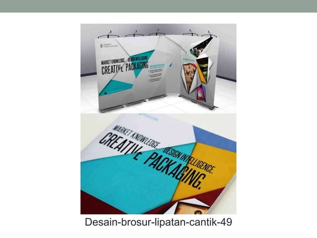 51 contoh brosur dengan desain layout unik dan lipatan cantik unik | PPTX
