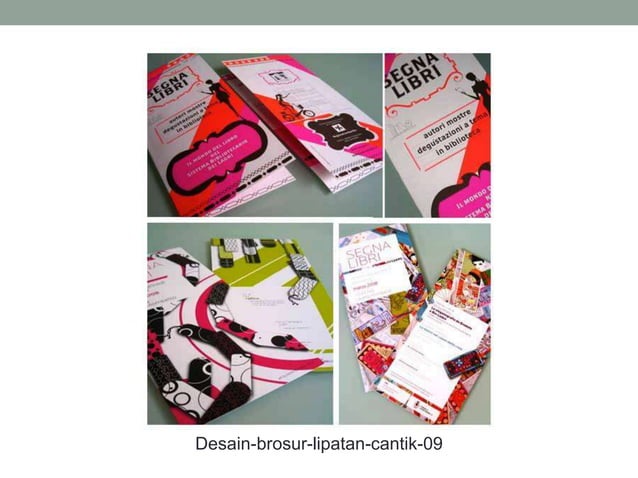 51 contoh brosur dengan desain layout unik dan lipatan cantik unik | PPTX