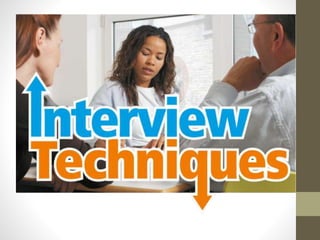 interview technique-mps seminar | PPT