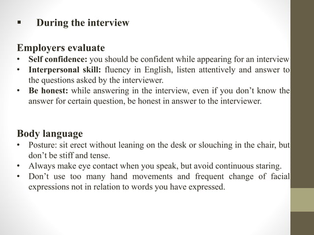 interview technique-mps seminar | PPT