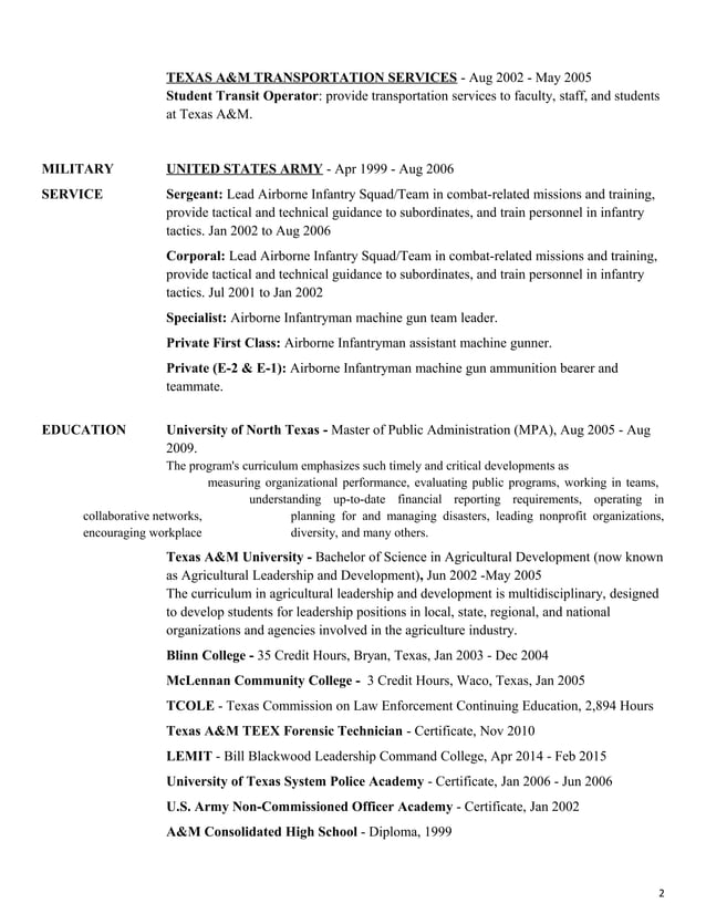 Curriculum Vita | PDF
