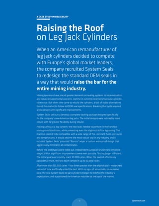 System Seals Inc Mining Brochure | PDF