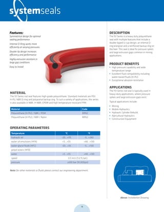 System Seals Inc Mining Brochure | PDF
