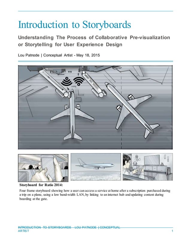 Introduction to Storyboards | PDF