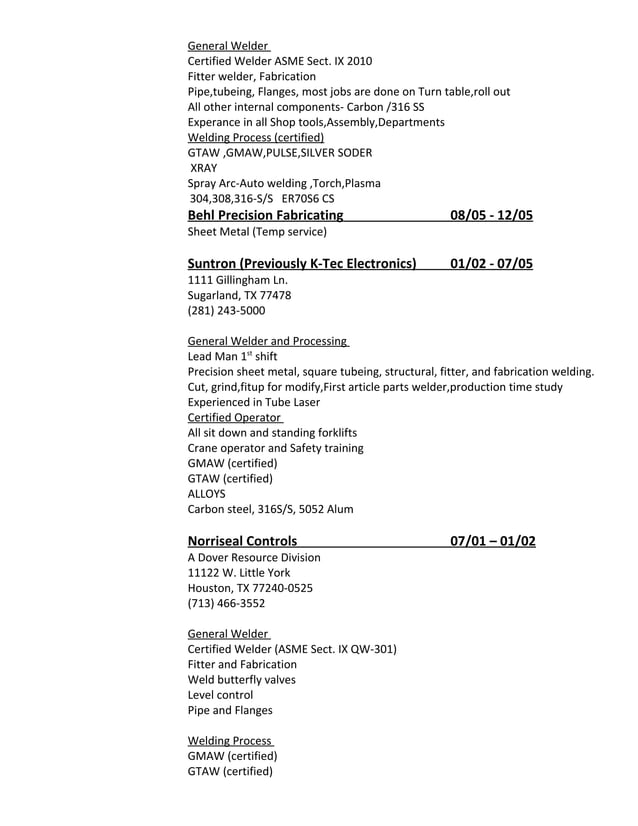 2016 Larry Sanchez resume | PDF