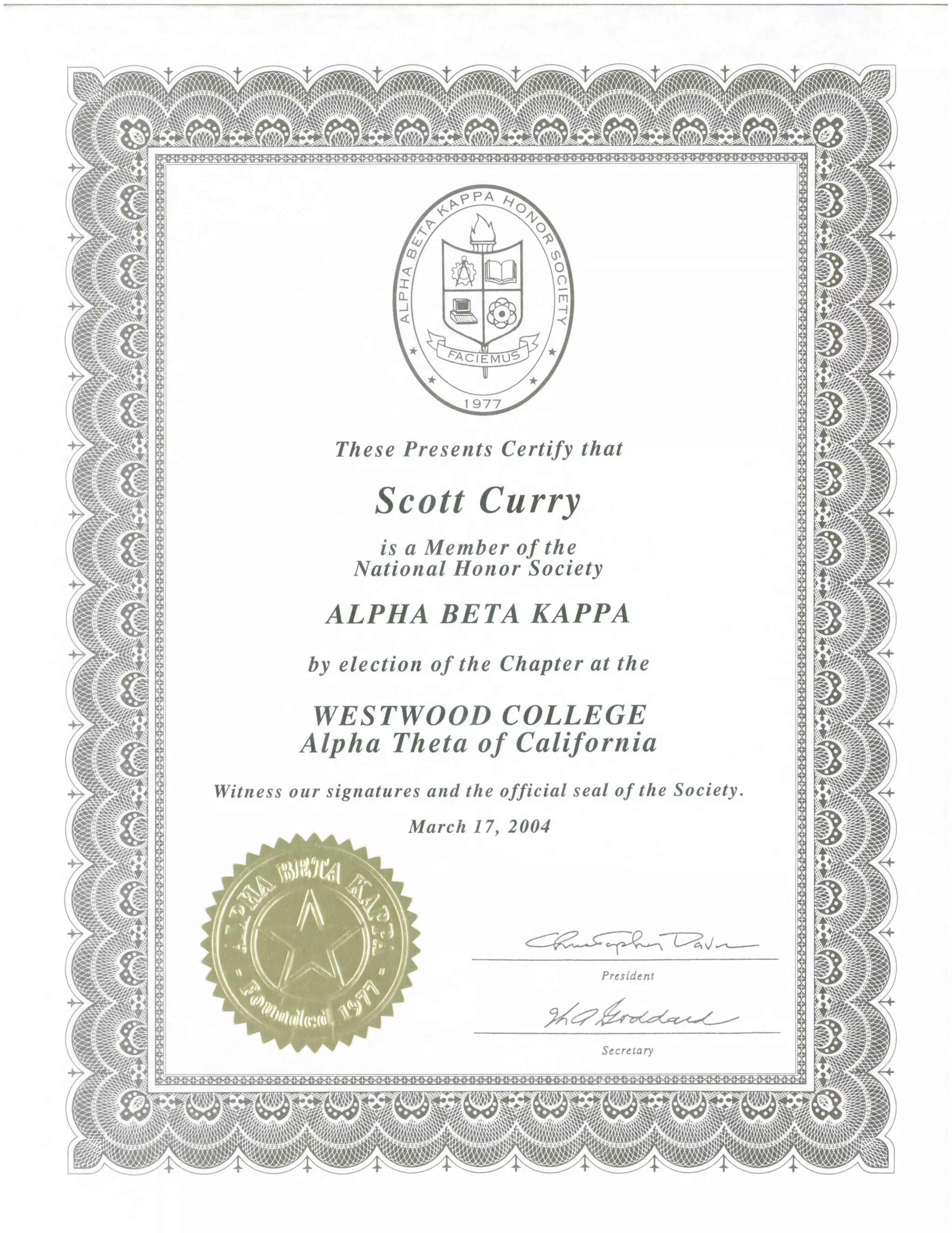 ABK Certificate | PDF