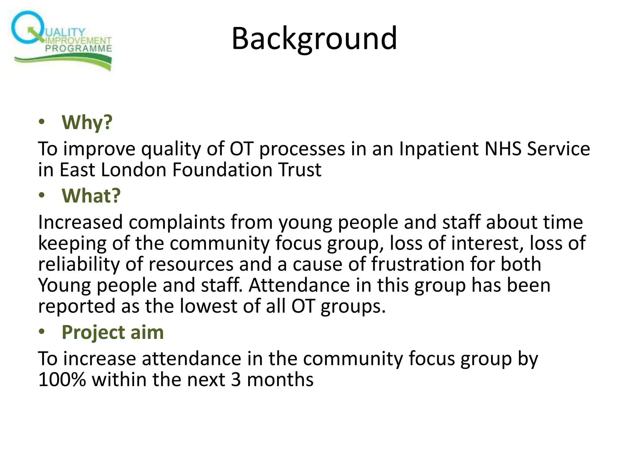 QI Project presentation | PPTX