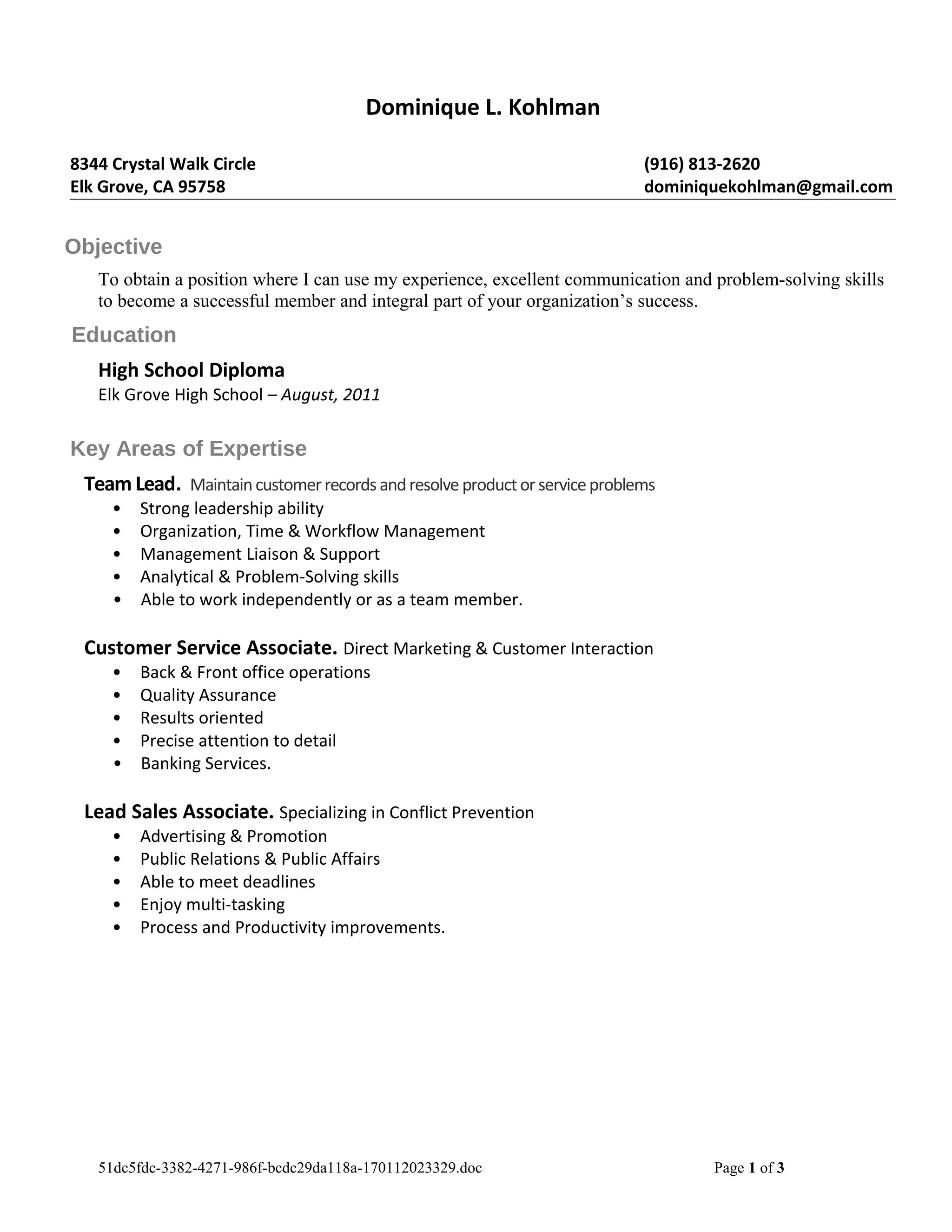 Resume-DK-2016 (1) | PDF