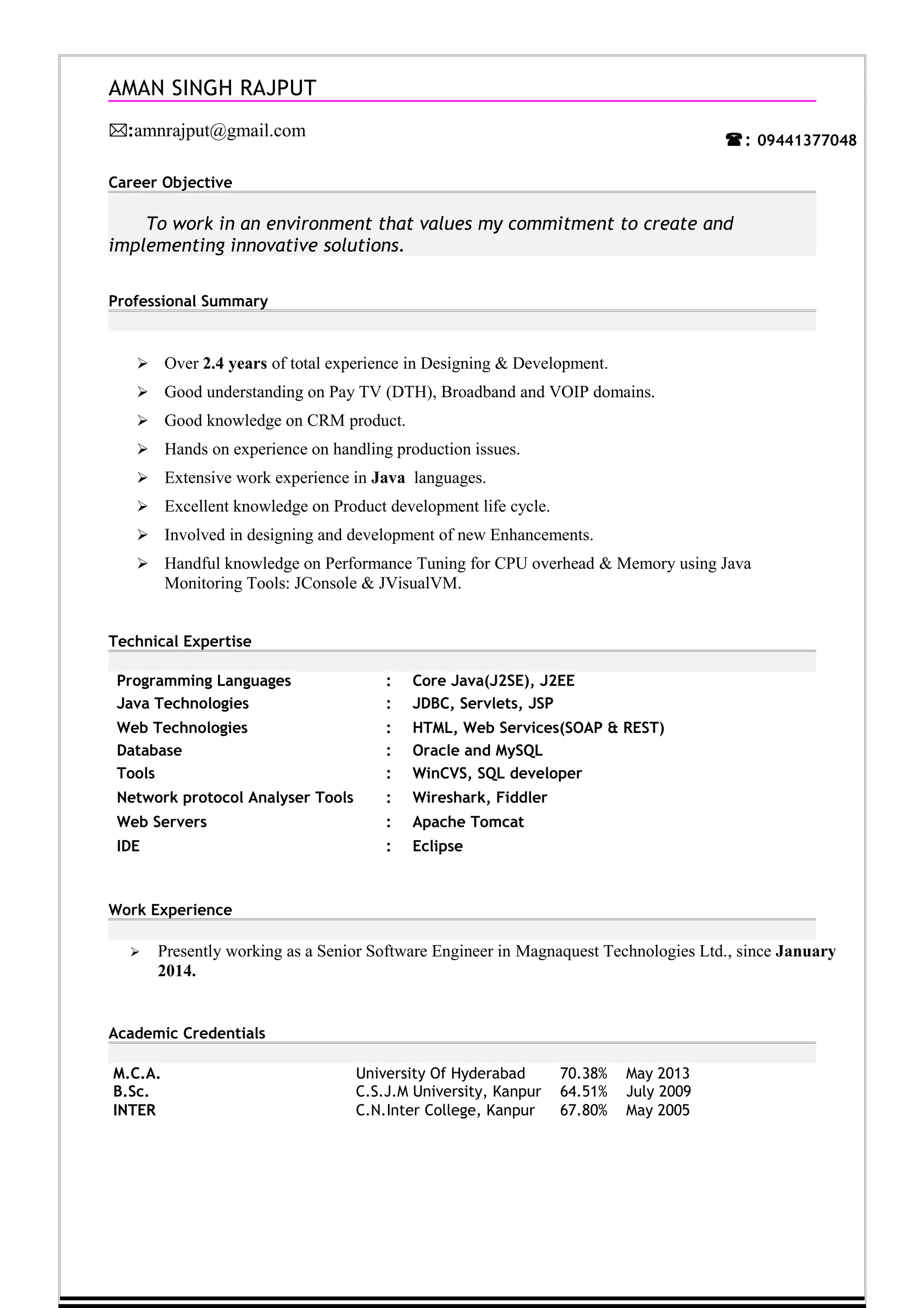 Resume | PDF