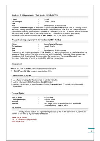 Resume | PDF | Computer Software and Applications | Computing