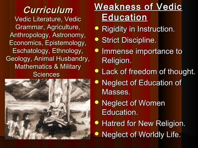 EDUCATION SYSTEM IN VEDIC PERIOD | PPT