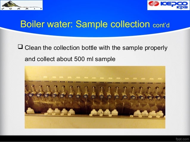 Boiler water sampling 21.08.16