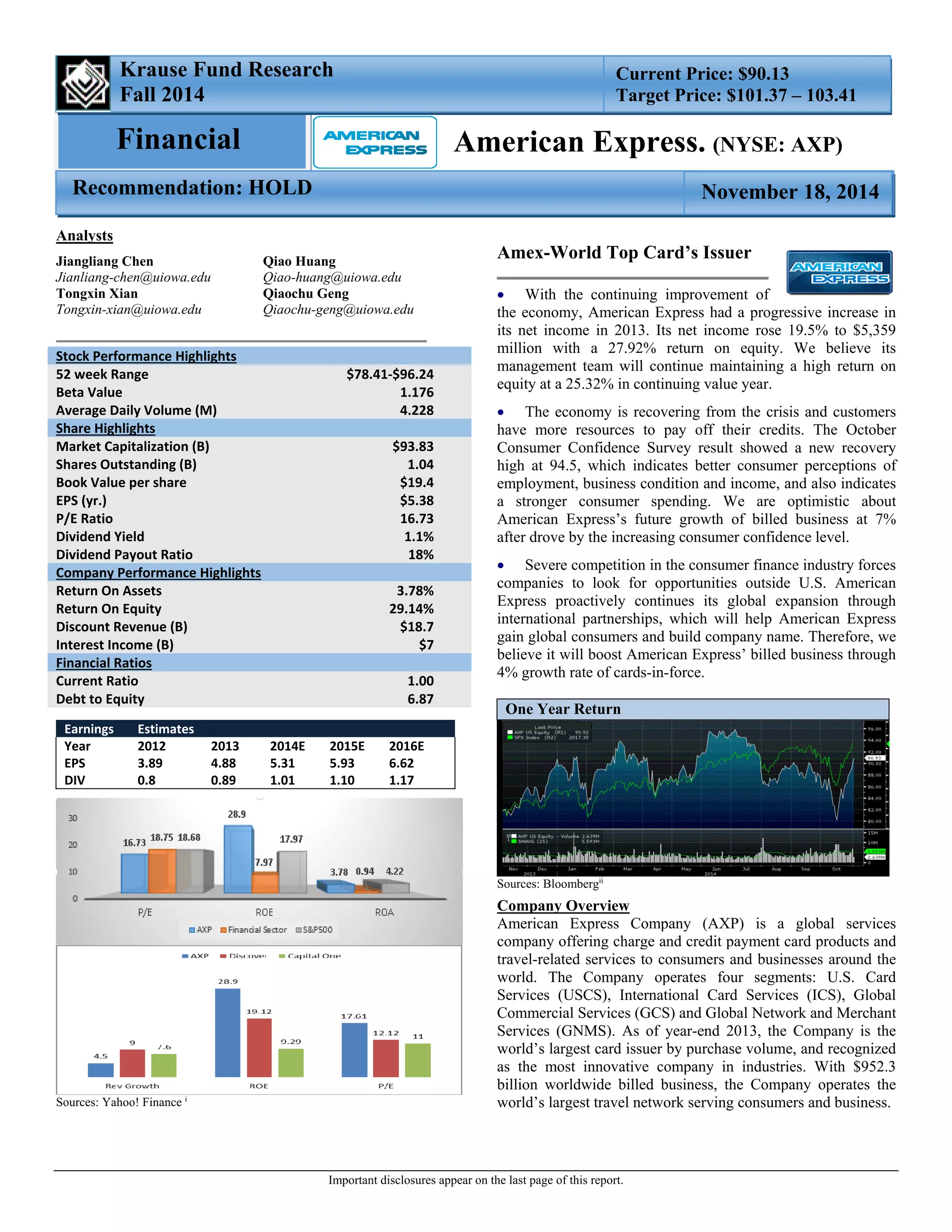 AXP Applied Equity Valuation new version | PDF