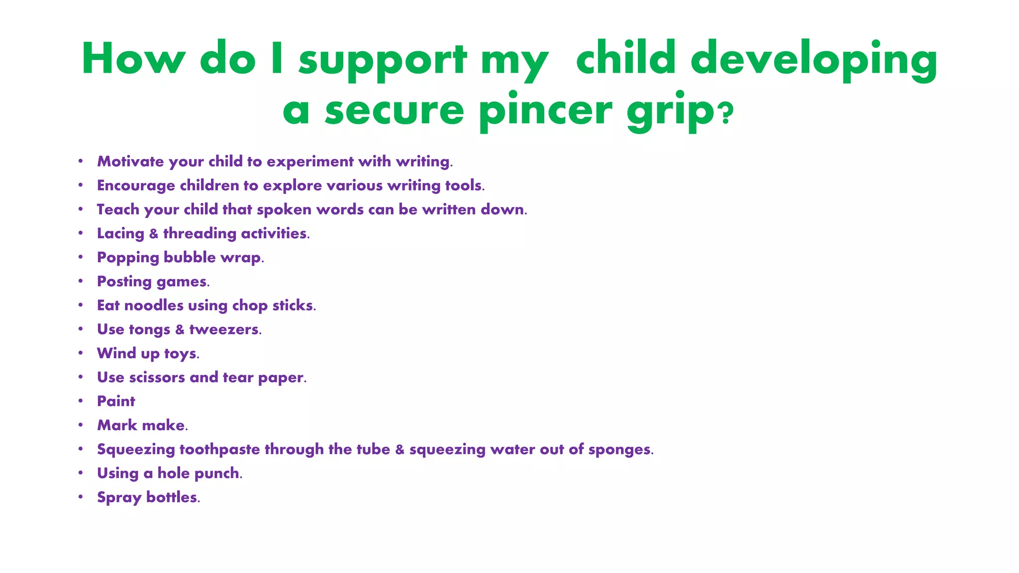 Early Writing Workshop | PPTX