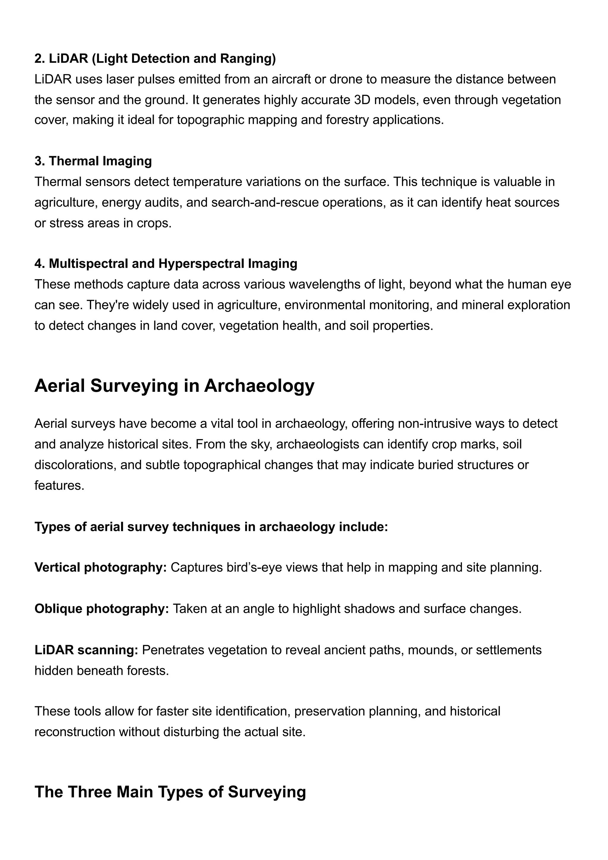 Aerial Surveying: An Overview for Beginners | PDF