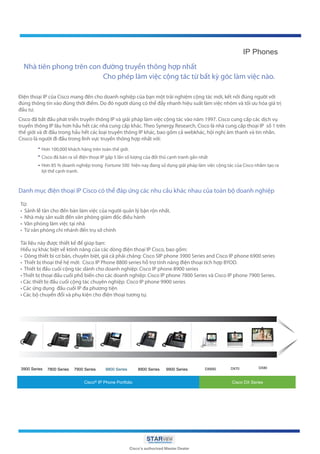 BROCHURE CISCO COLLABRATION | PDF