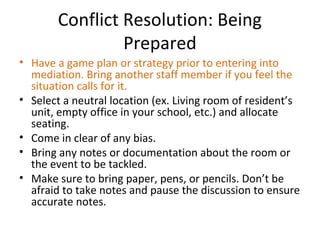 Conflict Resolution2 | PPT
