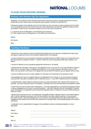 Nursing Registration Form | PDF