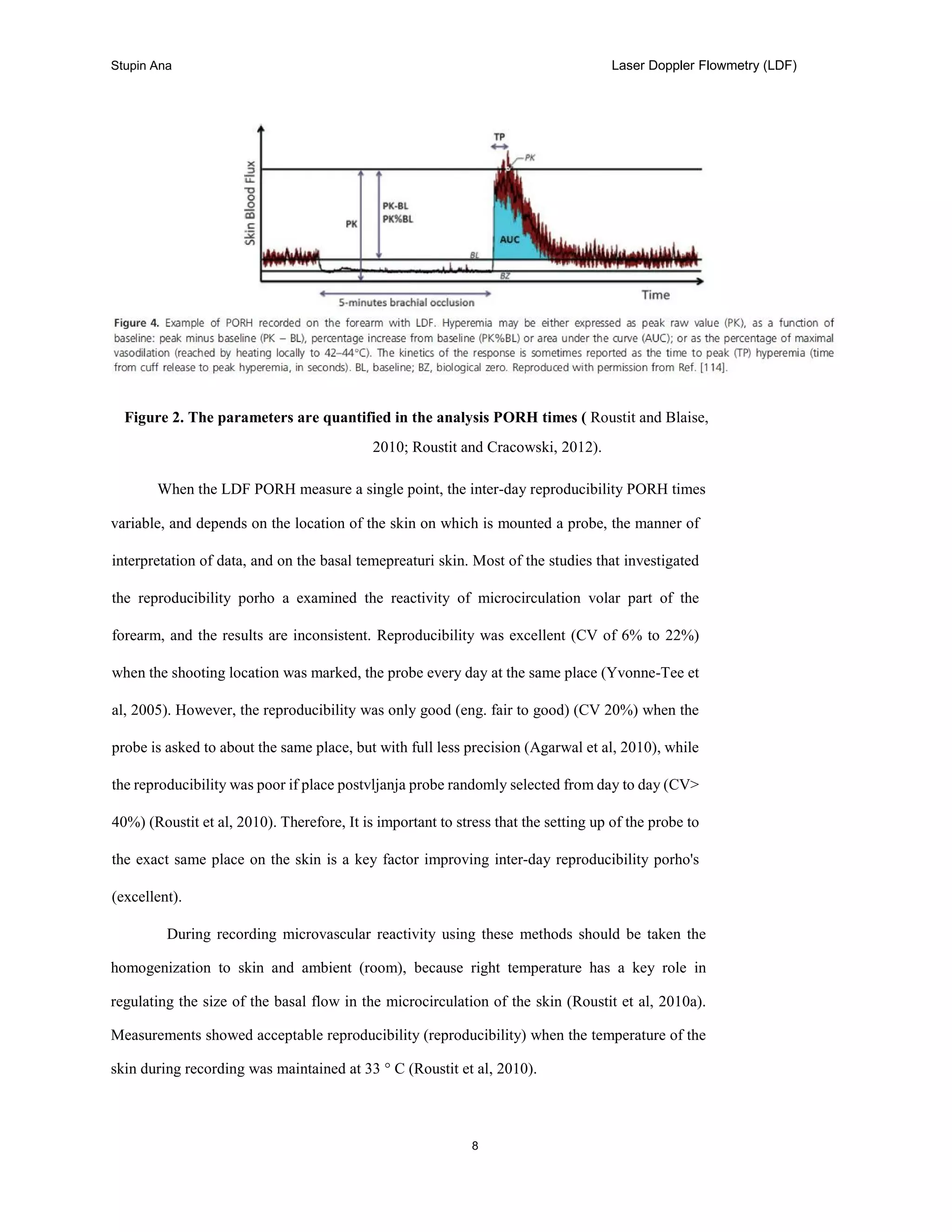 Notes for Measuring blood flow and reactivity of the blood vessels in ...