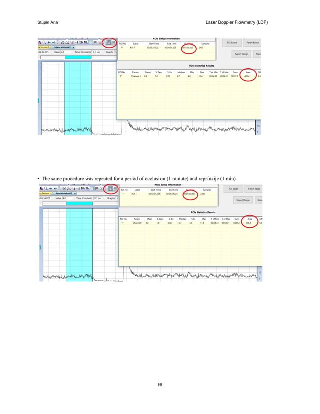 Notes for Measuring blood flow and reactivity of the blood vessels in ...