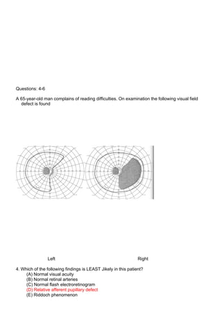 51 Multiple Choice Questions (MCQS) - neuro-ophthalmology.doc