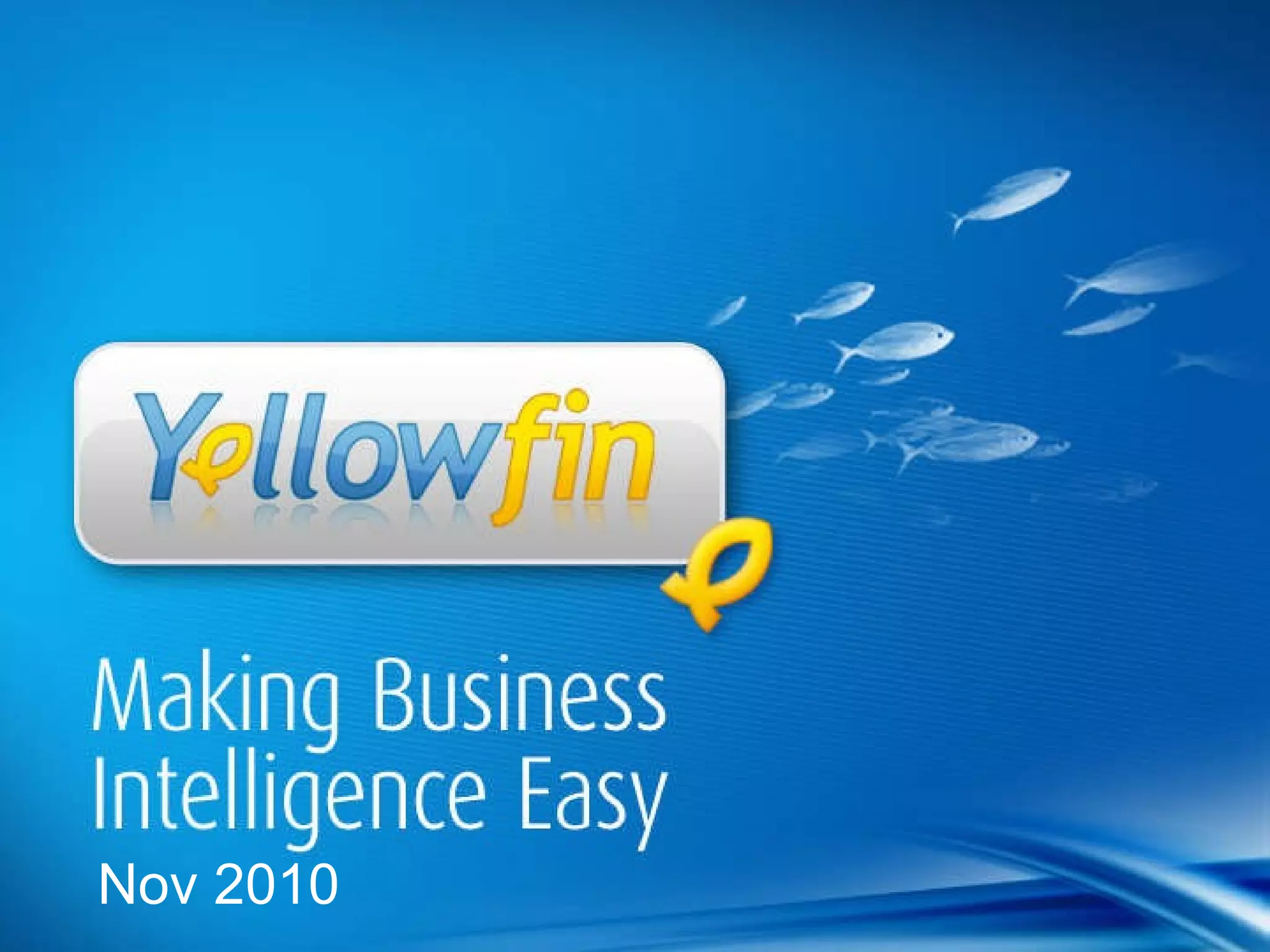 Yellowfin BI 5.1 Launch | PPT