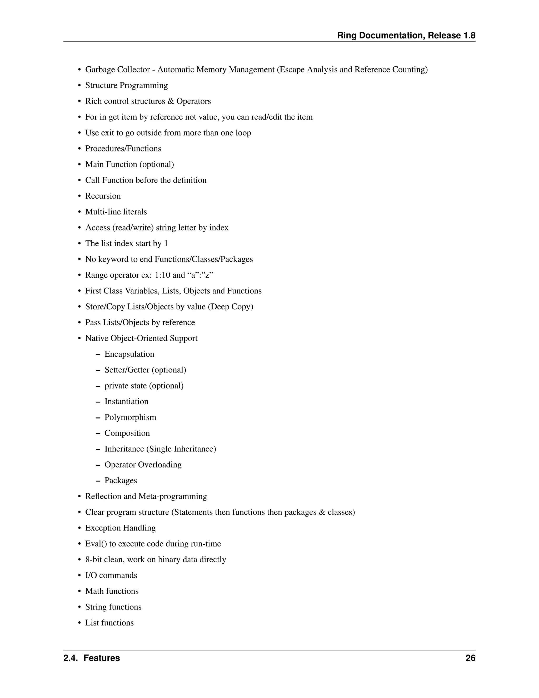 The Ring programming language version 1.8 book - Part 6 of 202 | PDF