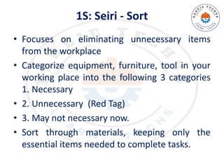 5+1 S Methodology | PPTX