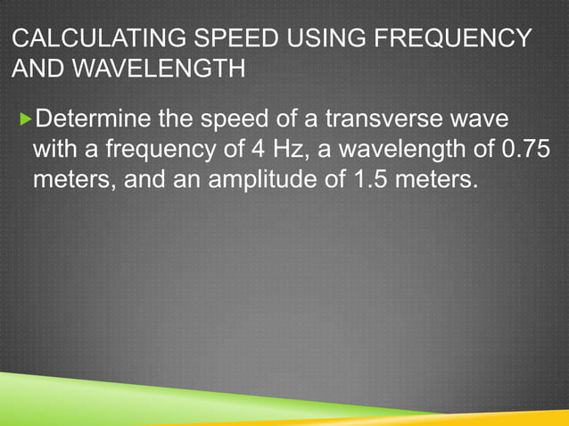 Chapter 5, Sec 2: Wave Vocabulary | PPTX