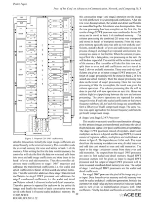 Highly Parallel Pipelined VLSI Implementation of Lifting Based 2D Discrete Wavelet Transform ...