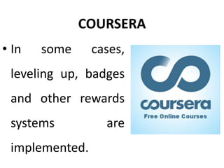 Coursera - Gamification in education - Manu Melwin Joy | PPTX
