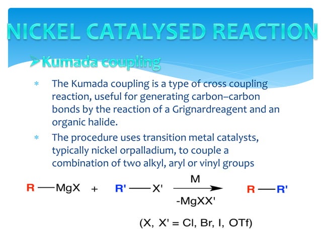 TRANSITION METAL CATALYSIS | PPTX