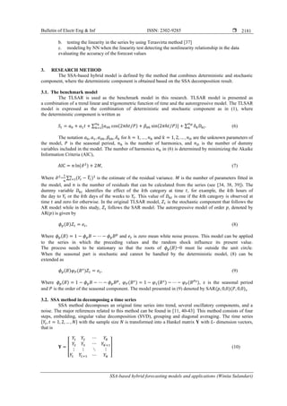 SSA-based hybrid forecasting models and applications | PDF | Free Download